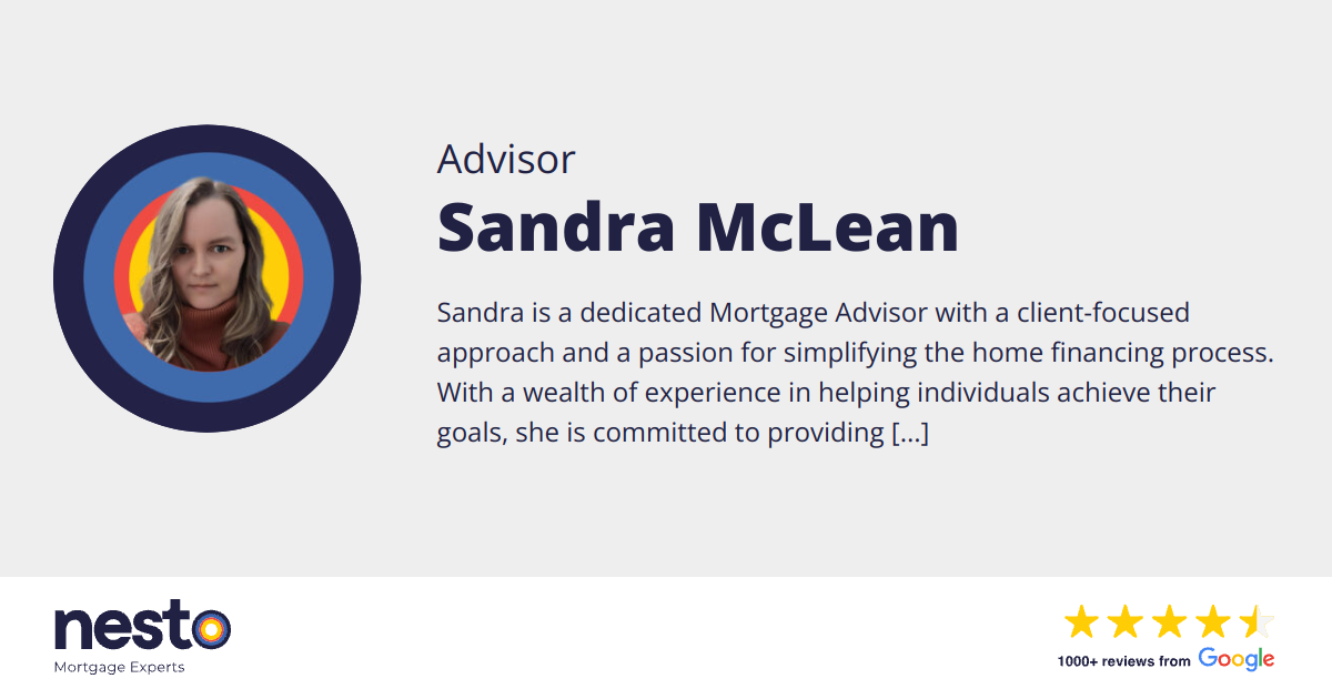 Sandra McLean Mortgage Advisor - nesto.ca